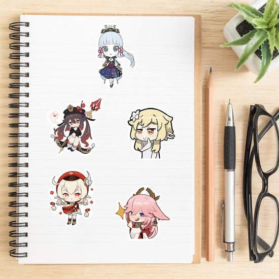[Genshin Impact Merchandise] Genshin Character Sticker – Whotao